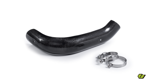 NITRO CARBON FIBER EXHAUST PIPE PROTECTOR | Vertigo Motors