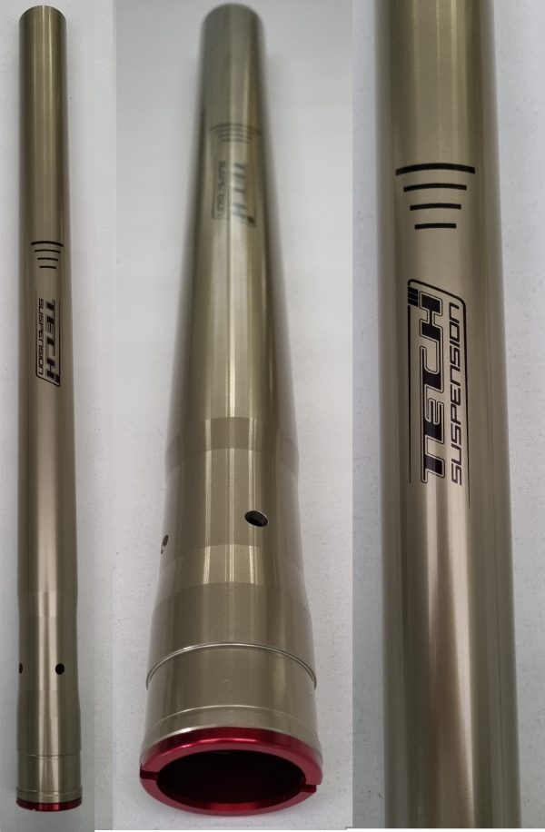 RIGHT OLIVE TUBE "TECH" LOGO | Vertigo Motors